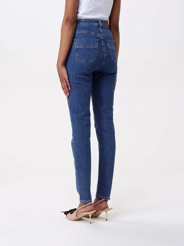 Elisabetta Franchi Straight Leg Jeans