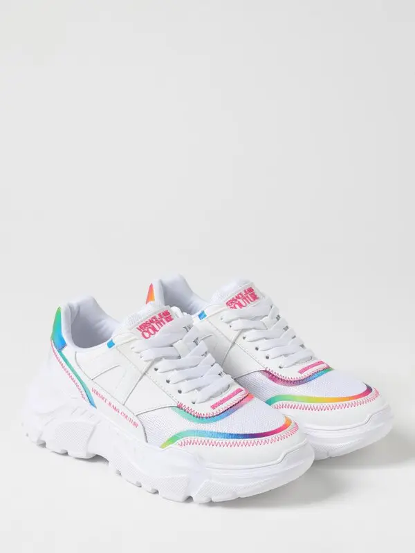 Versace Lace-up Sneakers - White