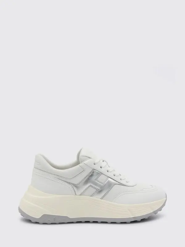 Hogan Paneled Sneakers - Silver