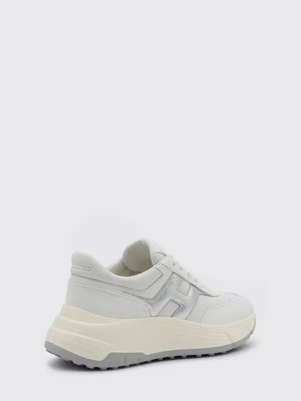 Hogan Paneled Sneakers - Silver