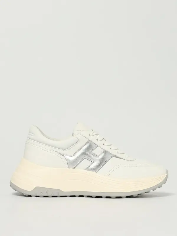 Hogan Leather Sneakers - White