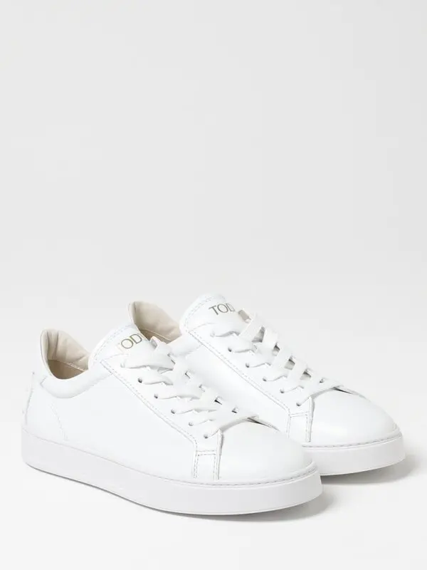 TOD'S Lace Up Sneakers - White