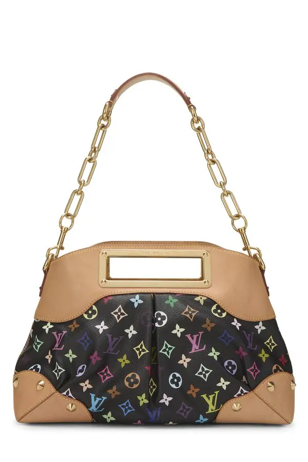 LOUIS VUITTON Takashi Murakami X Monogram Multicolore Judy - Black