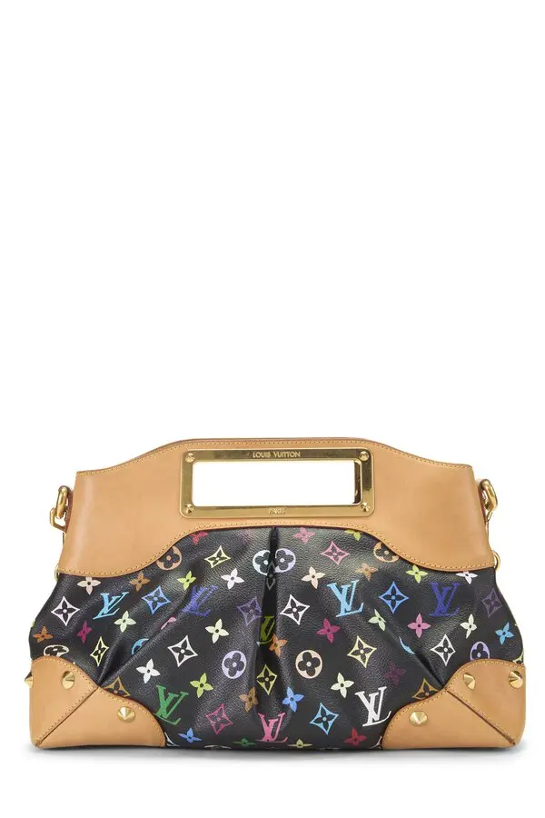 LOUIS VUITTON Takashi Murakami X Monogram Multicolore Judy - Black