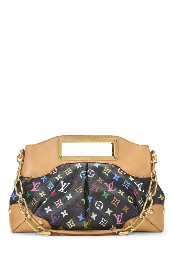 LOUIS VUITTON Takashi Murakami X Monogram Multicolore Judy - Black