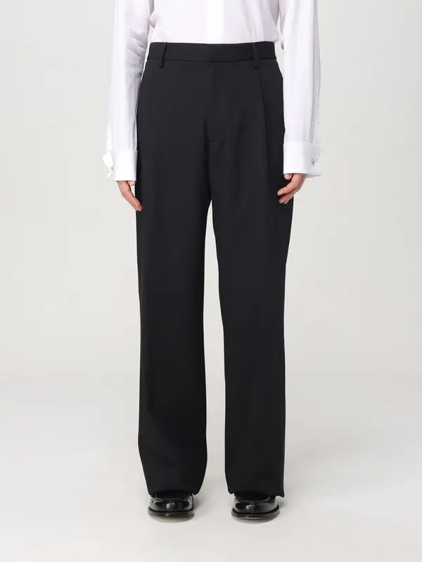 LARDINI Trousers - Black