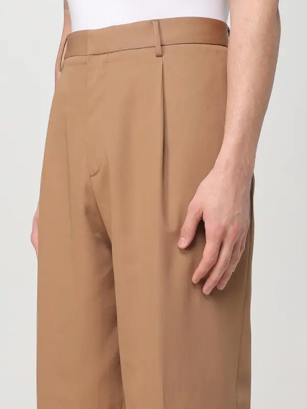 LARDINI Tailored Wide Leg Trousers