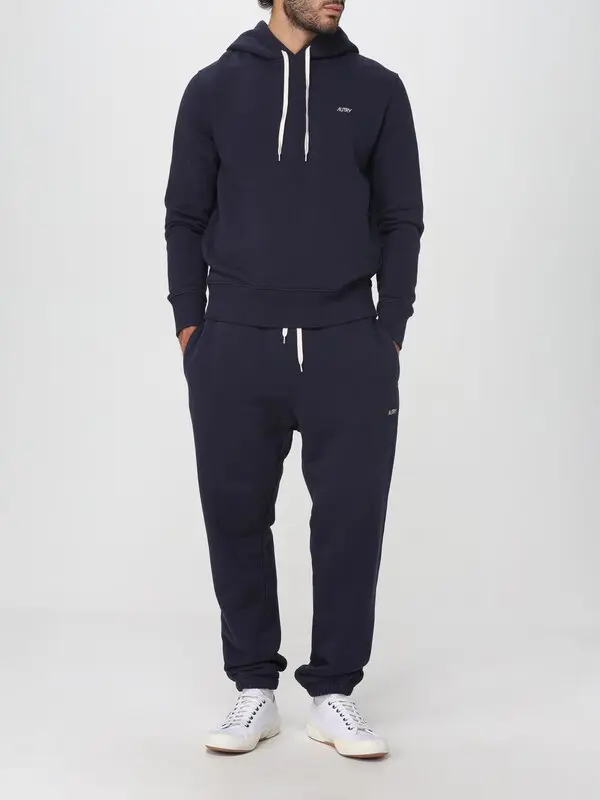 AUTRY Hooded Sweatshirt - Blue