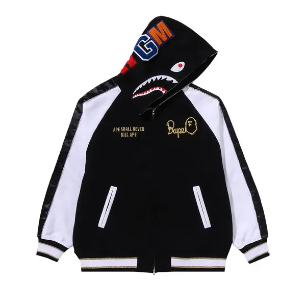 A BATHING APE Souvenir Shark Zip Hoodie