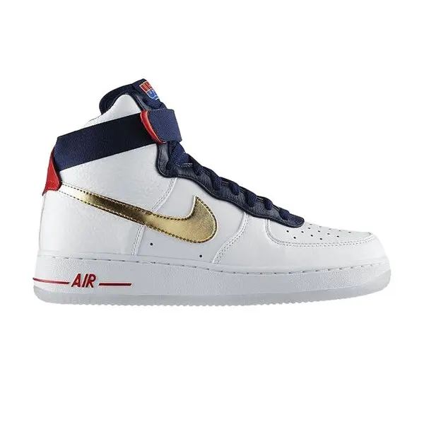 Nike Air Force 1 High Premium 'usa Olympic' Sneakers - White