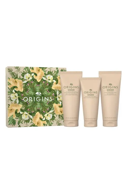 ORIGINS Ginger Body Care 3-piece Set $54 Value - No Color