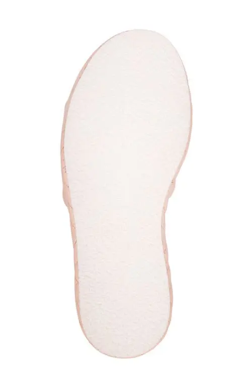 BEAUTIISOLES Deedee Platform Slide Sandal - Light Pink