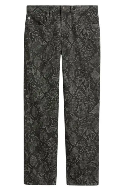 Obey Classic Baggy Jeans - Snake Print