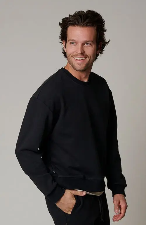 LEISURE LAB Zen Crewneck - Eclipse