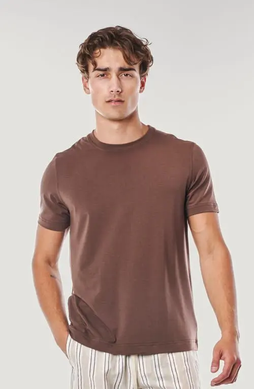 LEISURE LAB Everyday T-shirt - Café