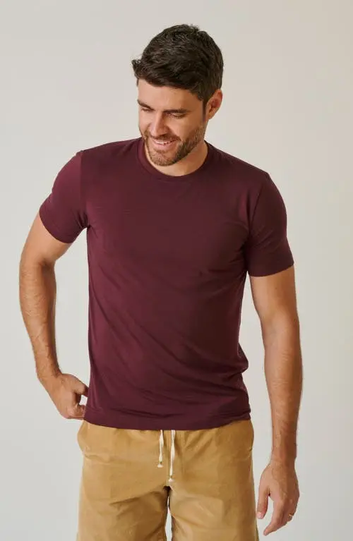 LEISURE LAB Everyday T-shirt - Maroon