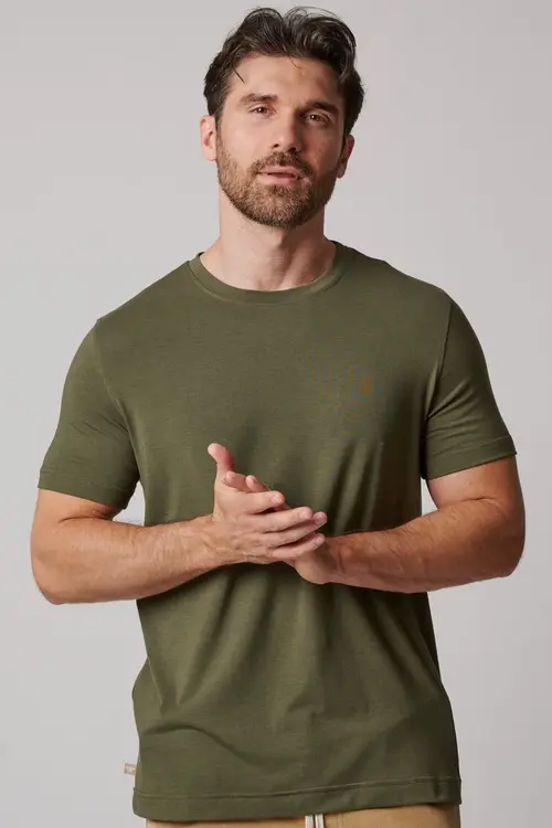 LEISURE LAB Everyday T-shirt - Pine