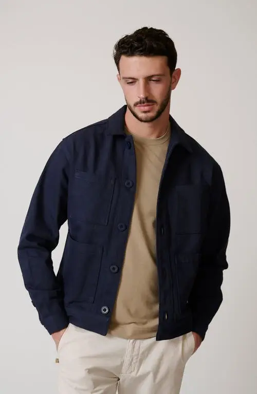 LEISURE LAB Ranch Cotton Jacket - Pacific
