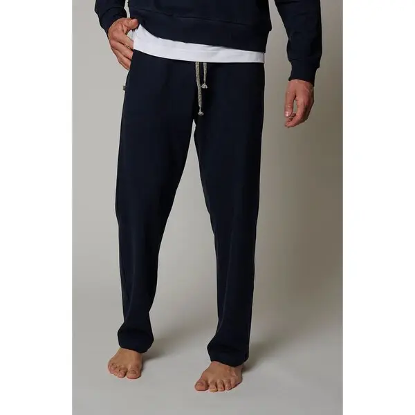 LEISURE LAB Cotton Loung Pant - Lapis