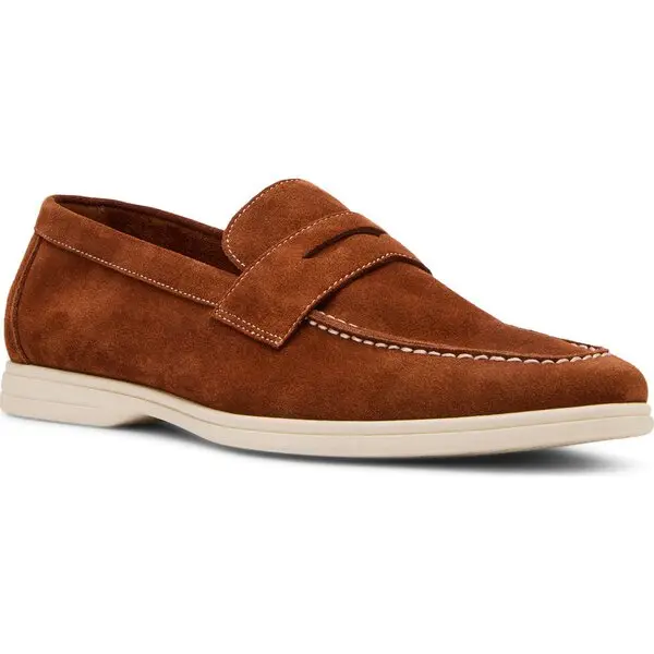 Steve Madden Laguna Penny Loafer - Cognac Suede