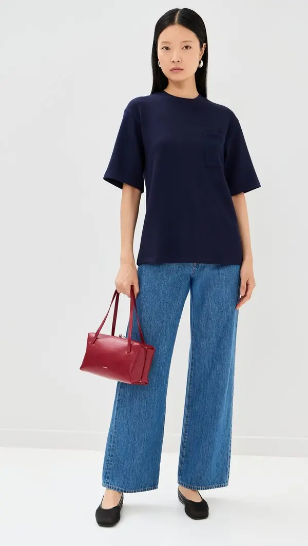 LE BOP Caroline Tee - Navy