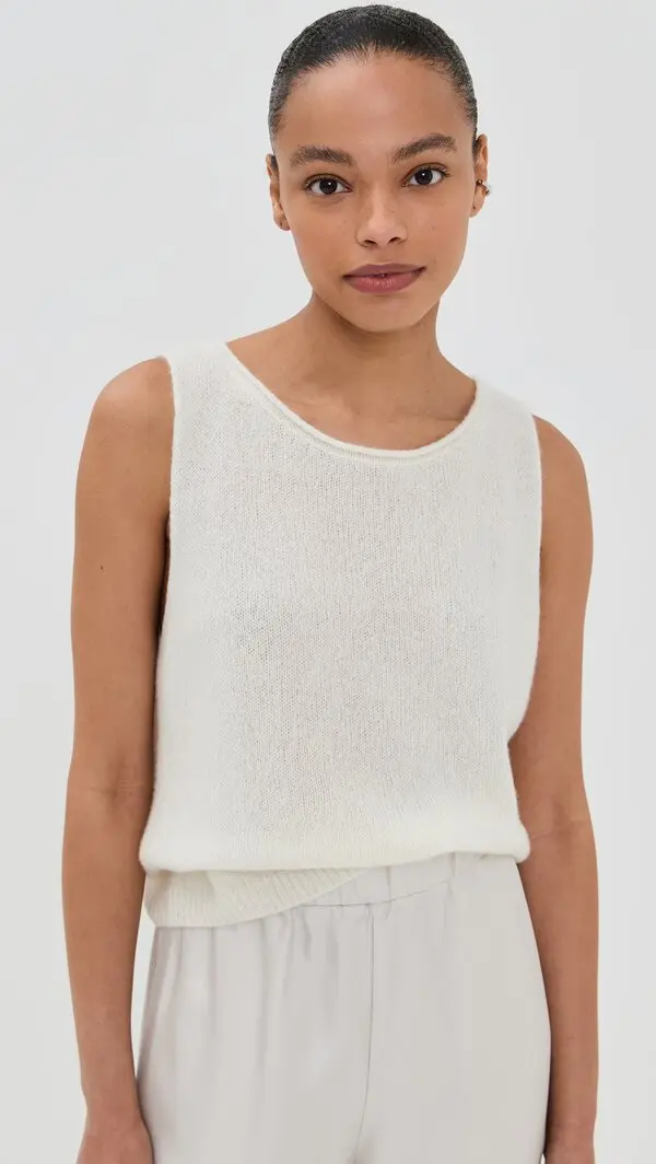 LISA YANG Devine Sleeveless Knit Vest