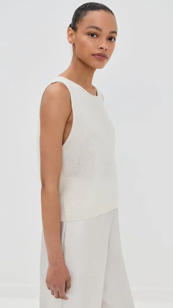 LISA YANG Devine Sleeveless Knit Vest