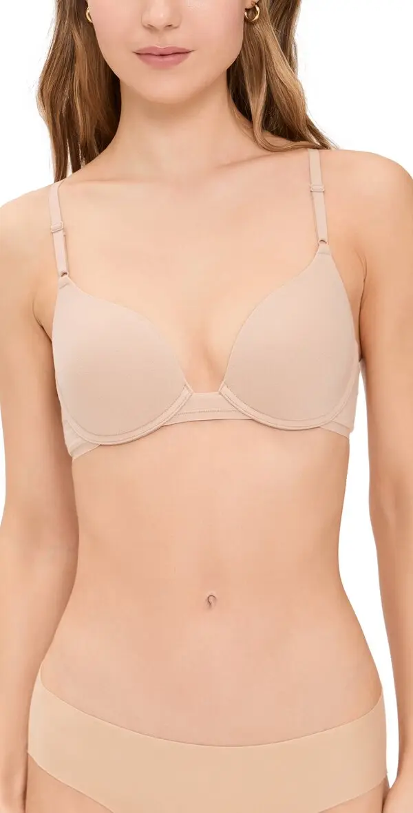Natori Bliss Cotton Convertible T-shirt Bra - Cafe