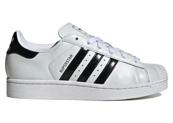 Adidas Superstar Ii Lace Up Sneakers - Cloud White/core Black