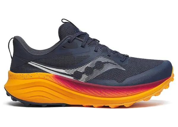 Saucony Xodus Ultra 3in Athletic Shoes - Navy Blue/peel