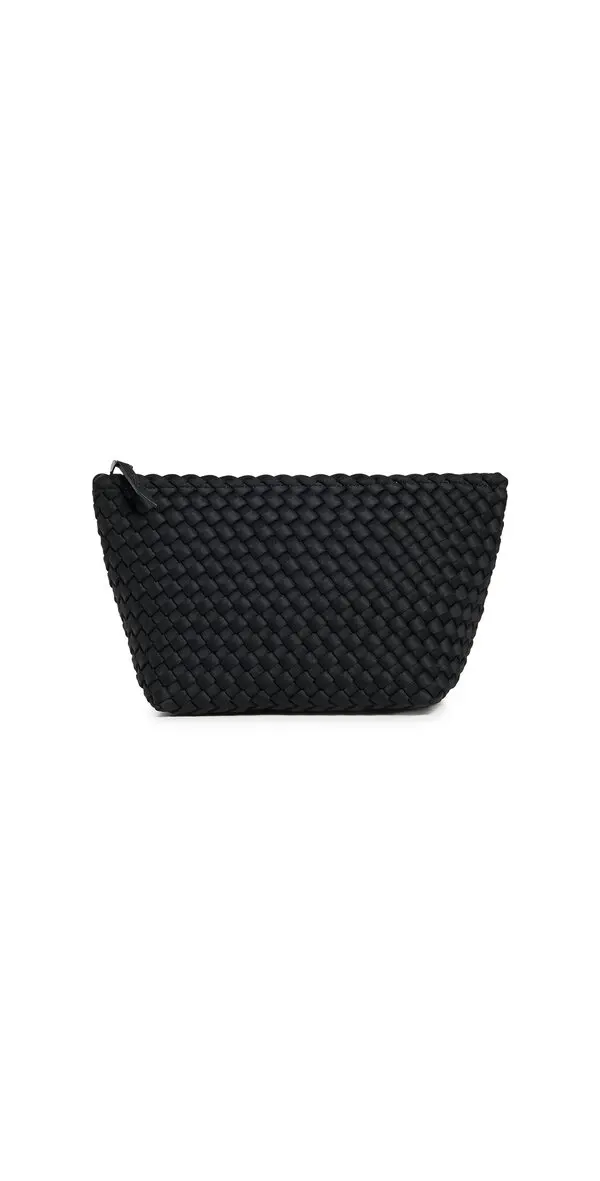 NAGHEDI Portofino Medium Makeup Bag - Black