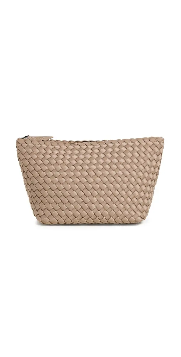 NAGHEDI Portofino Medium Makeup Bag - Cashmere