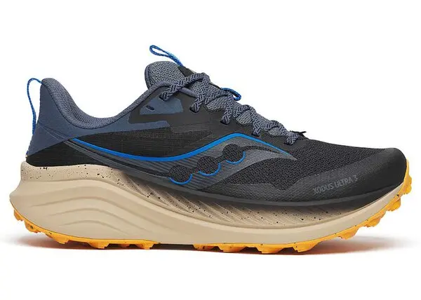 Saucony Xodus Ultra 3 Athletic Sneakers - Black/dusk