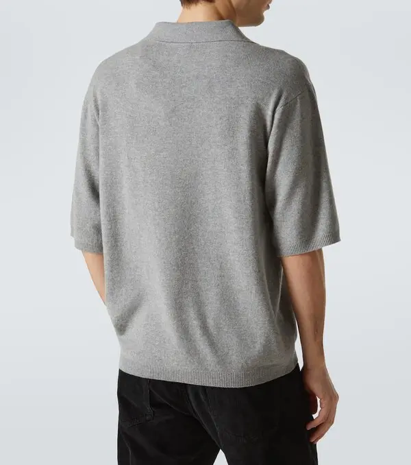 Saint Laurent Wool Polo Shirt