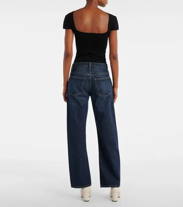 Khaite Kerrie Wide-leg Jeans - Blue