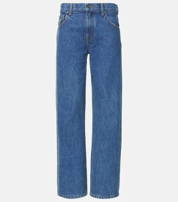 Khaite Kerrie Wide-leg Jeans - Blue