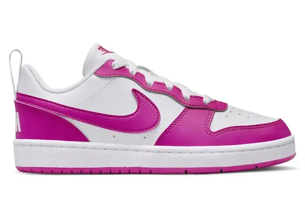 Nike Court Borough Low Recraftin Sneakers - White/laser Fuchsia