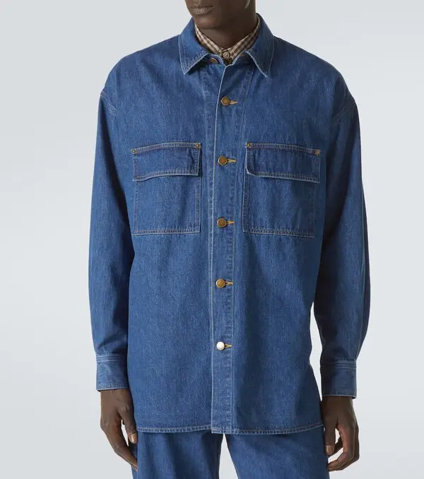Auralee Denim Shirt