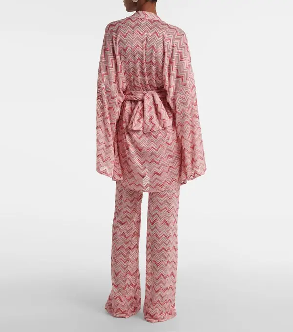 Missoni Zigzag Lamé Robe
