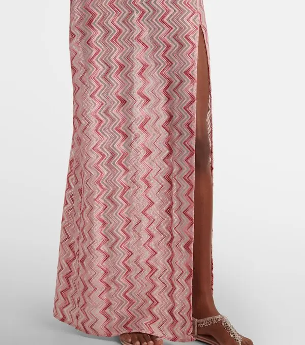 Missoni Zig Zag Lamé Maxi Dress