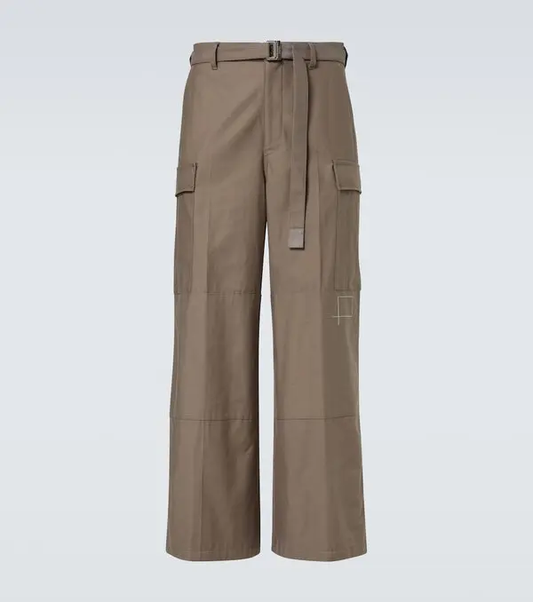 Sacai Cotton Cargo Trousers