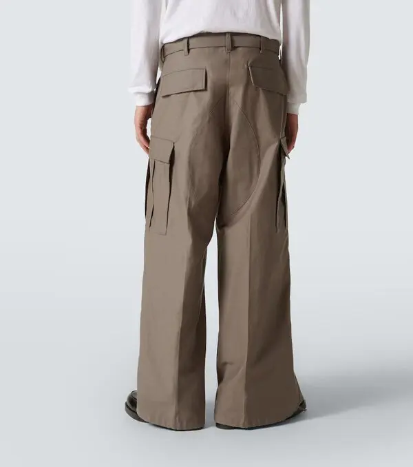 Sacai Cotton Cargo Trousers
