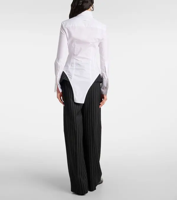 JEAN PAUL GAULTIER Cotton-blend Poplin Shirt