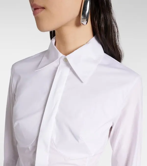JEAN PAUL GAULTIER Cotton-blend Poplin Shirt