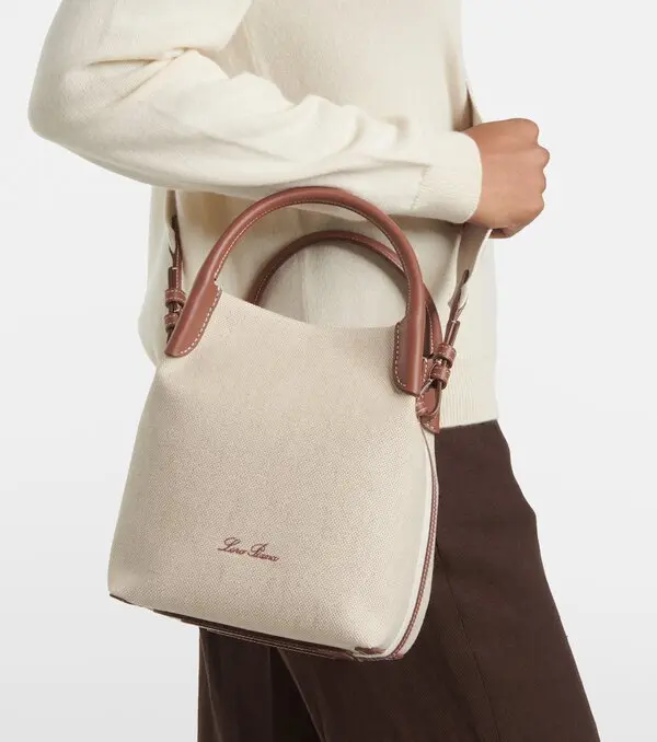 Loro Piana Bale Tote Bag - Beige