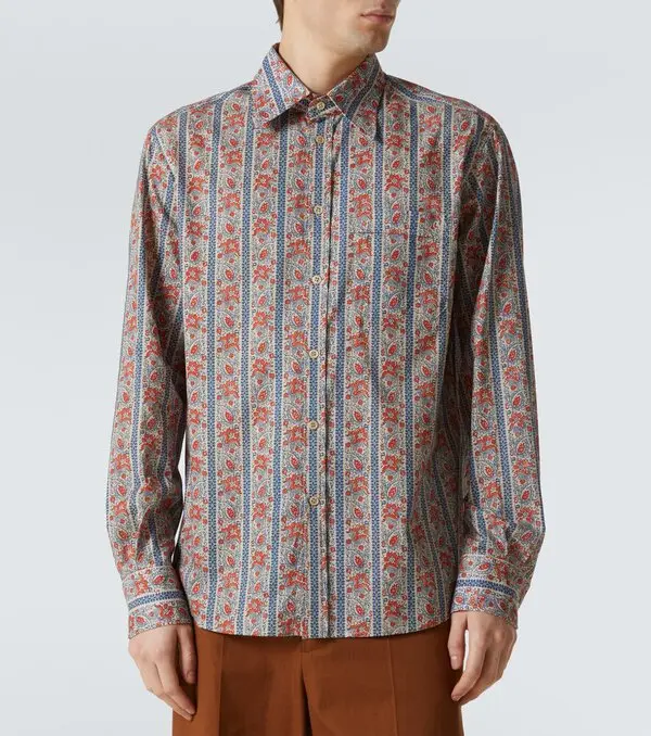 Valentino Garavani Printed Cotton Shirt