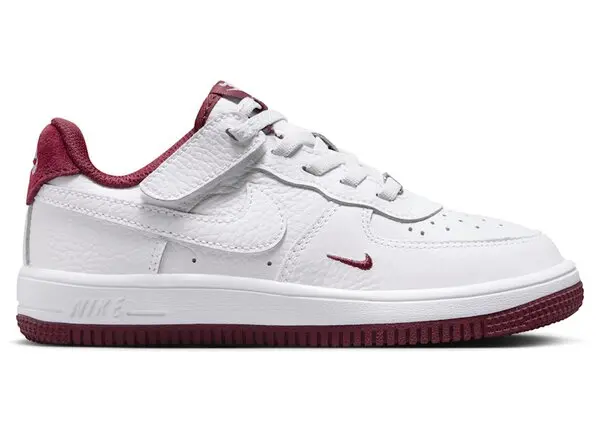 Nike Force 1 Low Lv8 Easyon Sneakers - White/team Red
