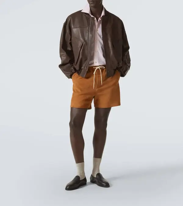 Auralee Suede Shorts