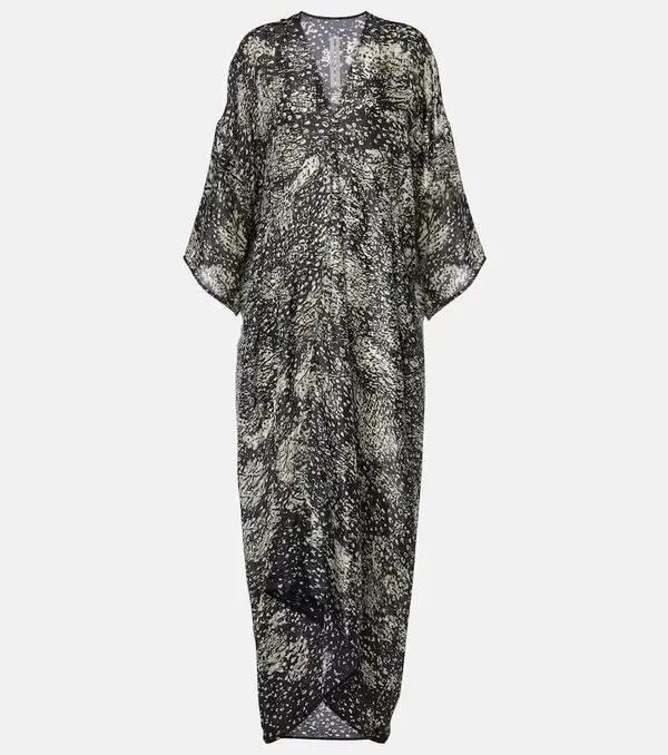 Rick Owens Tommykite Draped Gown