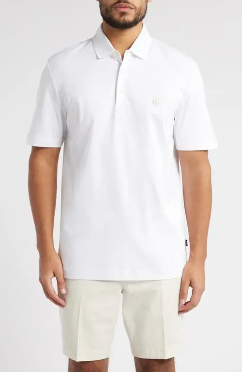 BOSS C-parris Polo - White